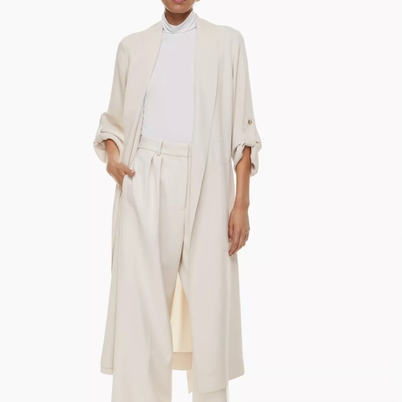 Babaton | Jackets & Coats | Nwt Aritzia Color Matte Pearl New Kahlo ...